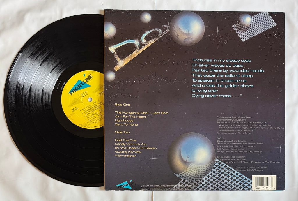 D.O.X. [Defenders Of The Cross] (1986 Forntline Records) — girdermusic.com