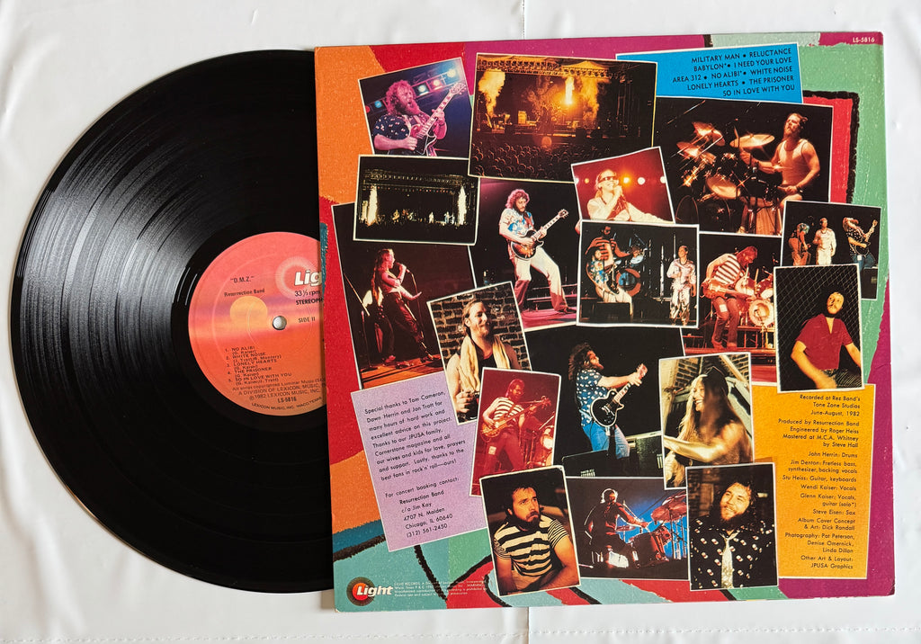 Rez Band DMZ (1982 Light Records) — girdermusic.com