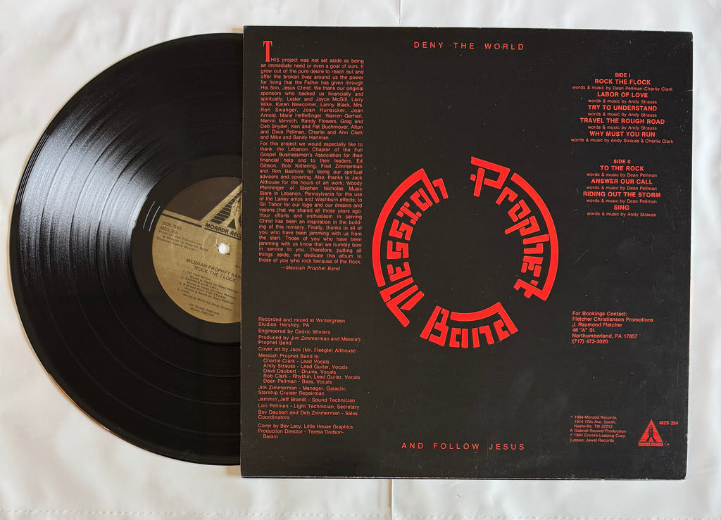 Messiah Prophet Band Rock The Flock (1984 Morada Records) — girdermusic.com