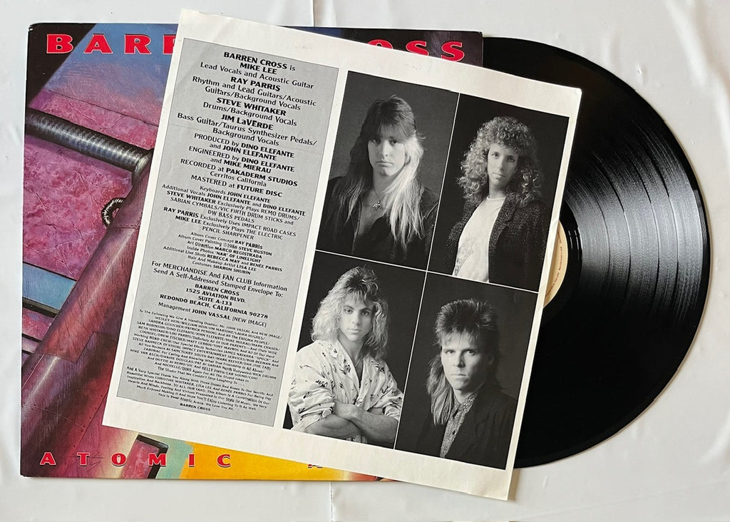 Barren Cross – Atomic Arena (1988 Enigma Records) — girdermusic.com