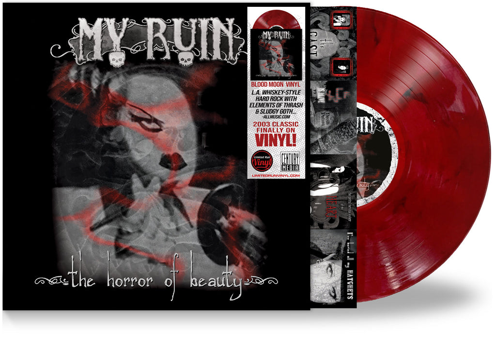 MY RUIN - THE HORROR OF BEAUTY (*NEW-BLOOD MOON RED VINYL, 2024, Bruta ...