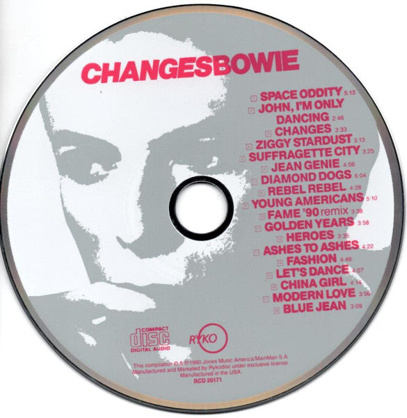 David Bowie – Changesbowie (Pre-Owned CD) Rykodisc 1990 — girdermusic.com