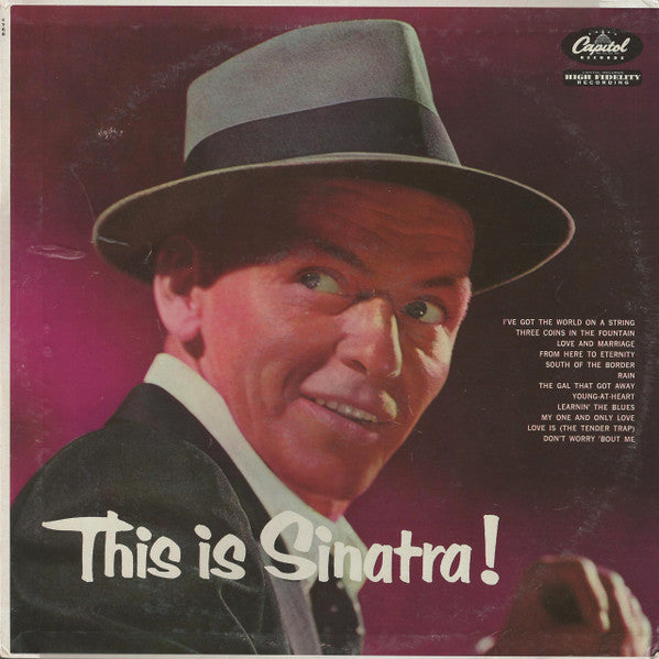 Frank Sinatra – This Is Sinatra! (Pre-Owned Vinyl) Capitol Records 195 ...