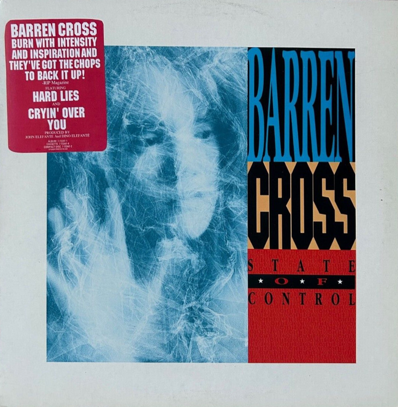 BARREN CROSS - STATE OF CONTROL ORIGINAL PRESSING ENIGMA RECORDS WITH ...