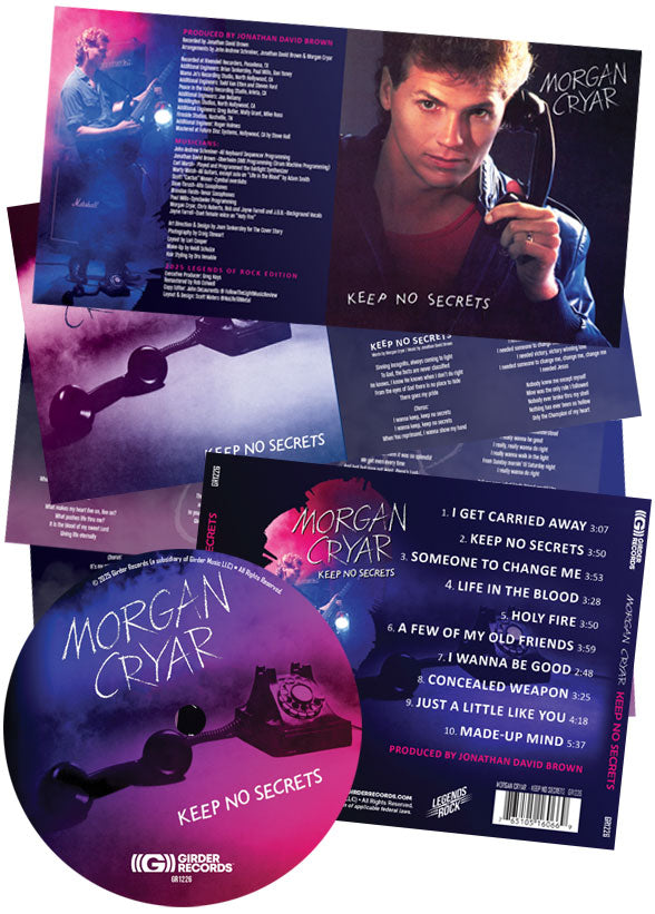Morgan Cryar - Keep No Secrets (CD) 2025 Remastered — girdermusic.com