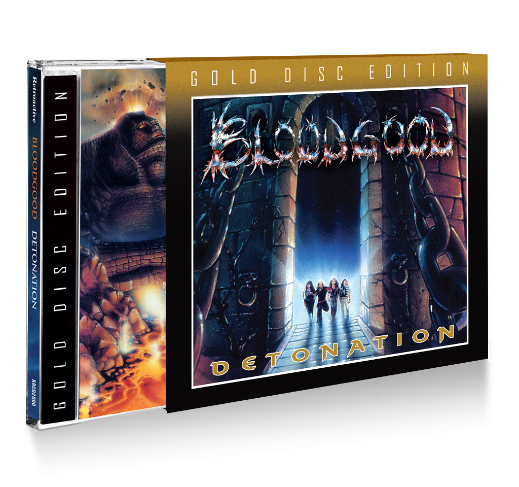BLOODGOOD - DETONATION (*NEW-GOLD DISC CD, 2024, Retroactive Records ...
