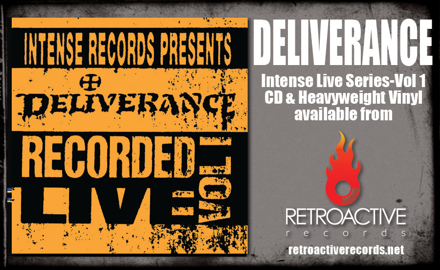 DELIVERANCE - INTENSE LIVE SERIES VOLUME 1 (*NEW-Orange Vinyl, 2024, R ...