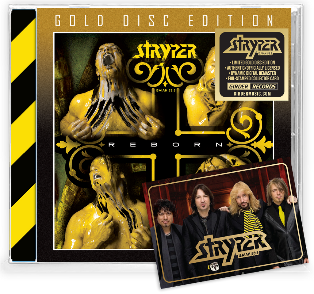 STRYPER - REBORN GOLD DISC (CD) 2022 GIRDER RECORDS (Legends of Rock ...