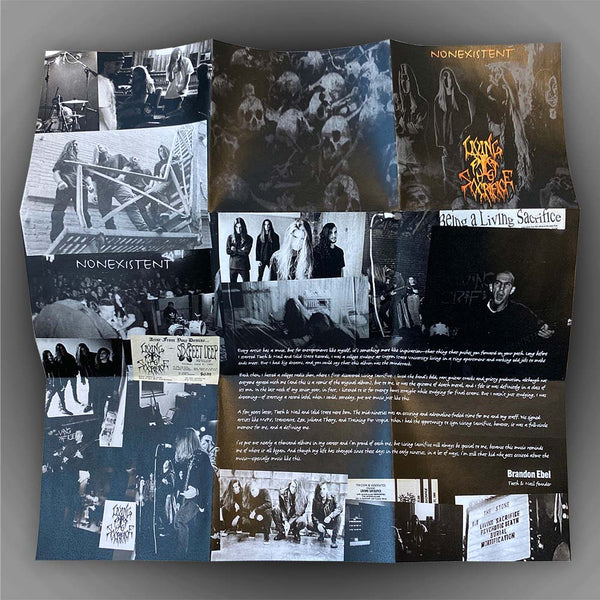 LIVING SACRIFICE - NONEXISTENT +1 Bonus (*NEW-CD, 2023, Nordic Mission ...