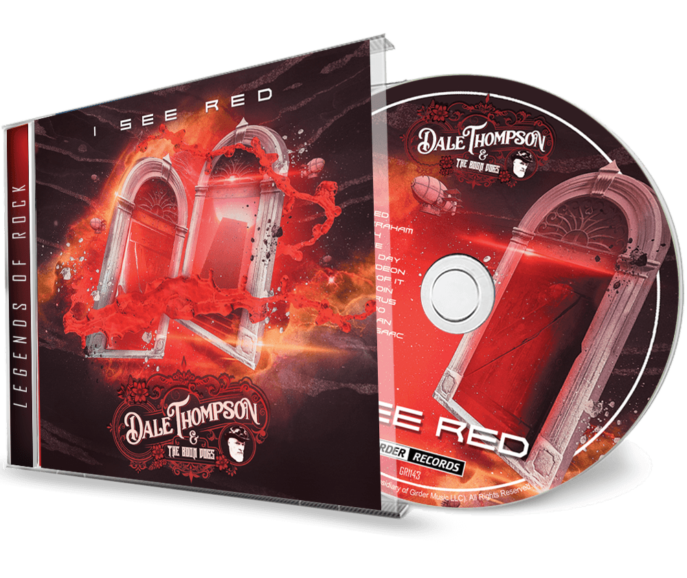 Dale Thompson and the Boon Dogs - I See Red (CD) — girdermusic.com