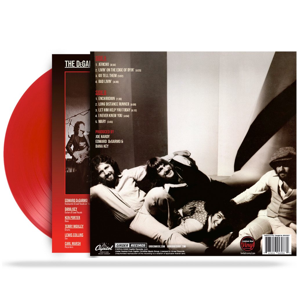 DeGarmo and Key - Straight On (Crimson Red Vinyl) Remastered, 2021 Gir ...