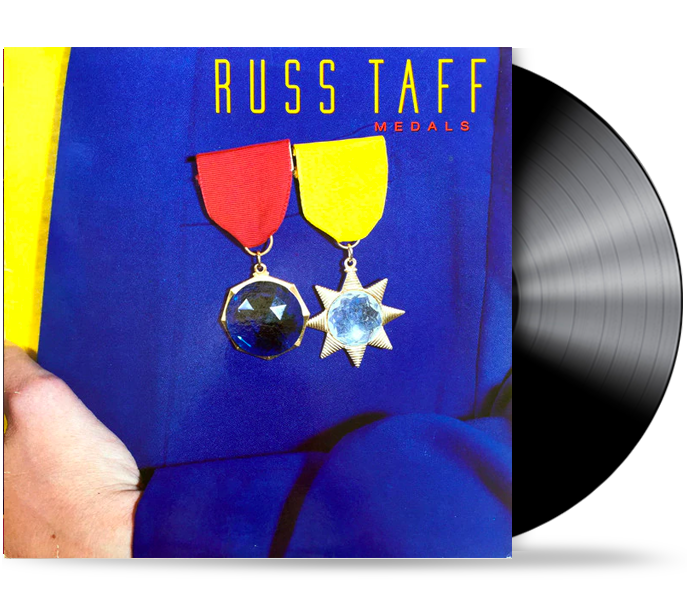 Russ Taff – Medals (Pre-Owned Vinyl) Myrrh 1985 — girdermusic.com